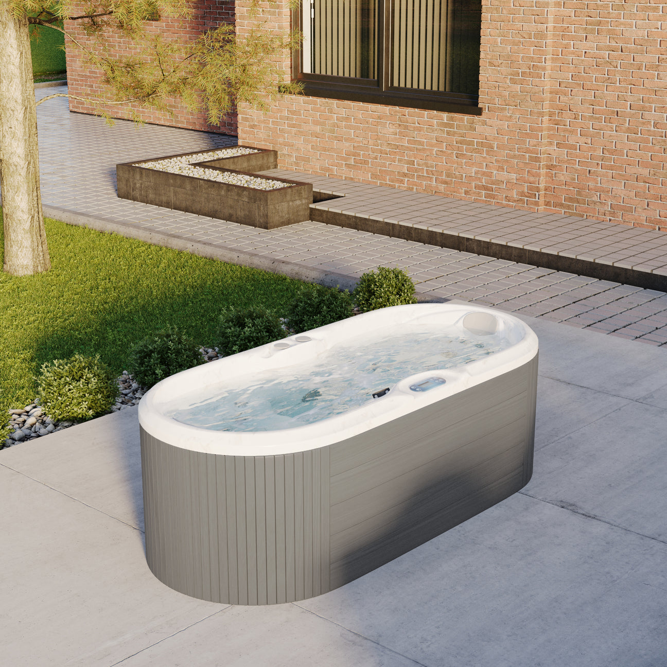 Outdoor Living Harmony Hot Tub | 2-Person Spa with 33 Jets