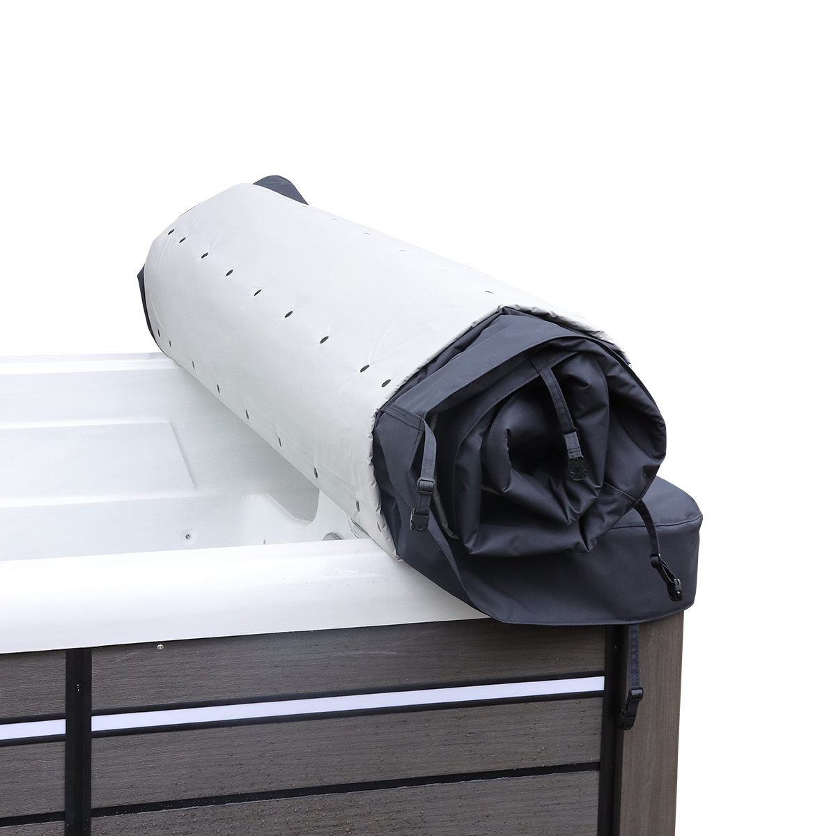 Buy Premium Swim Spa Roller Cover 390x235cm - 20cm Radius UK – Outdoor ...