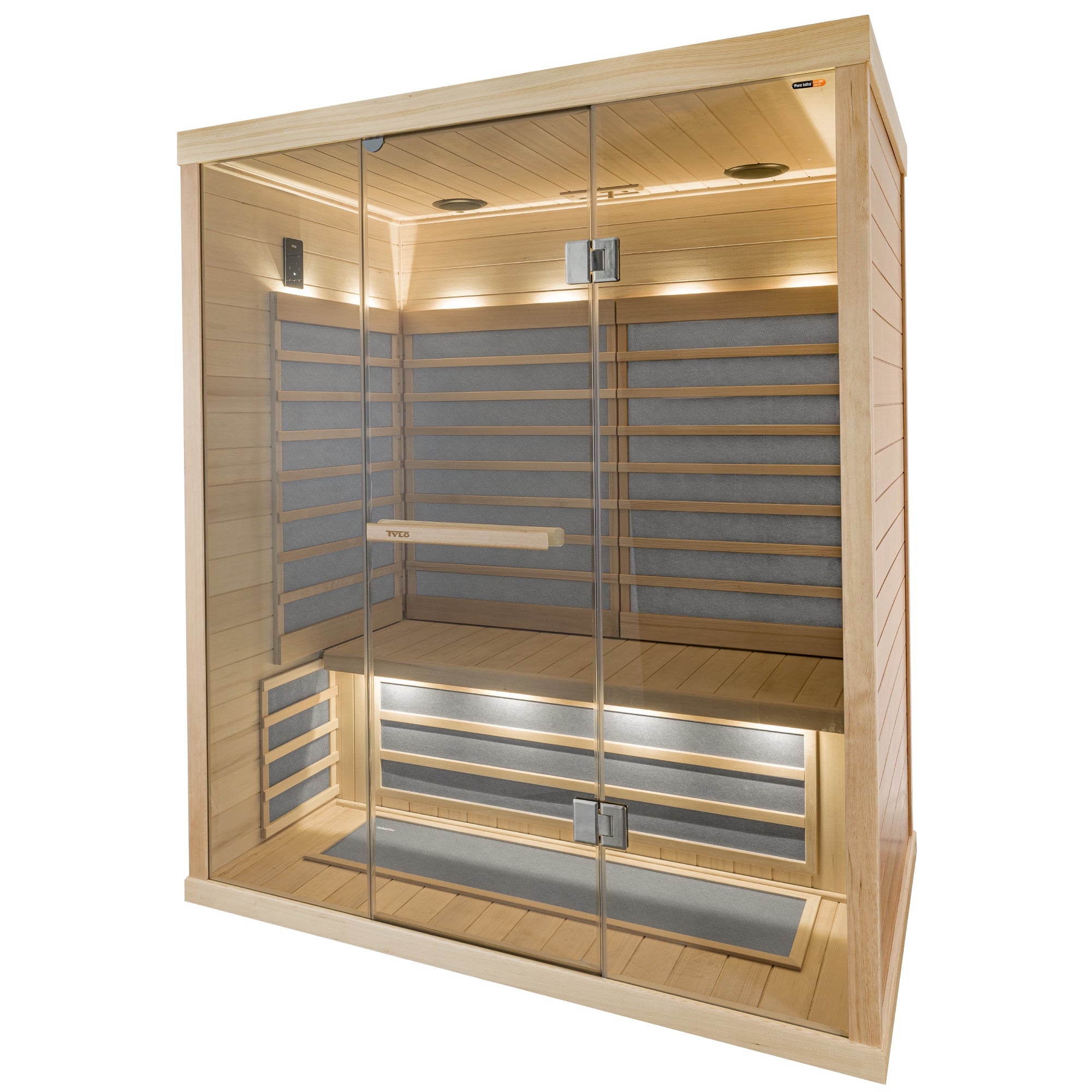 Tylö T825H 3 Person Infrared Sauna – Outdoor Living
