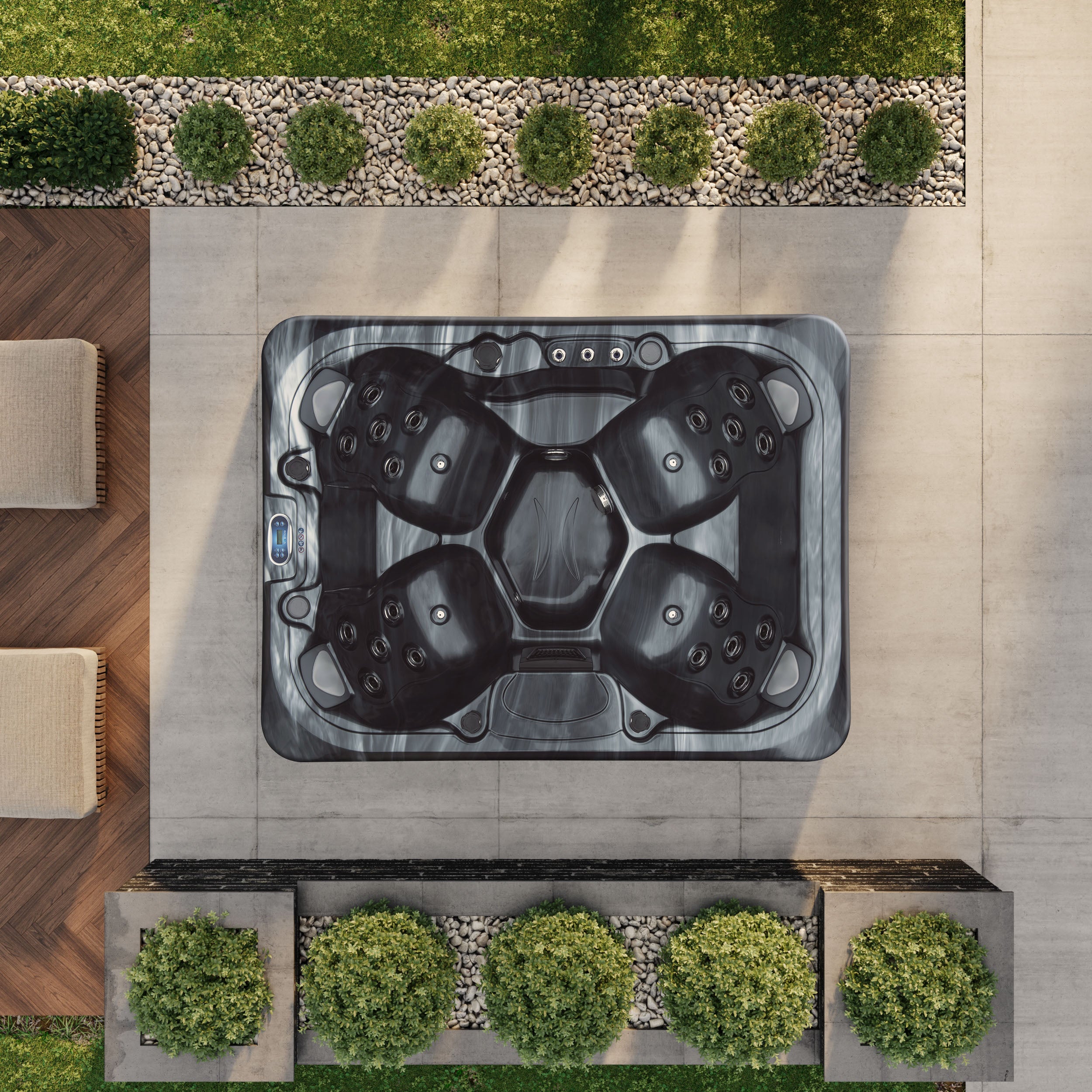 Outdoor Living Reef Hot Tub