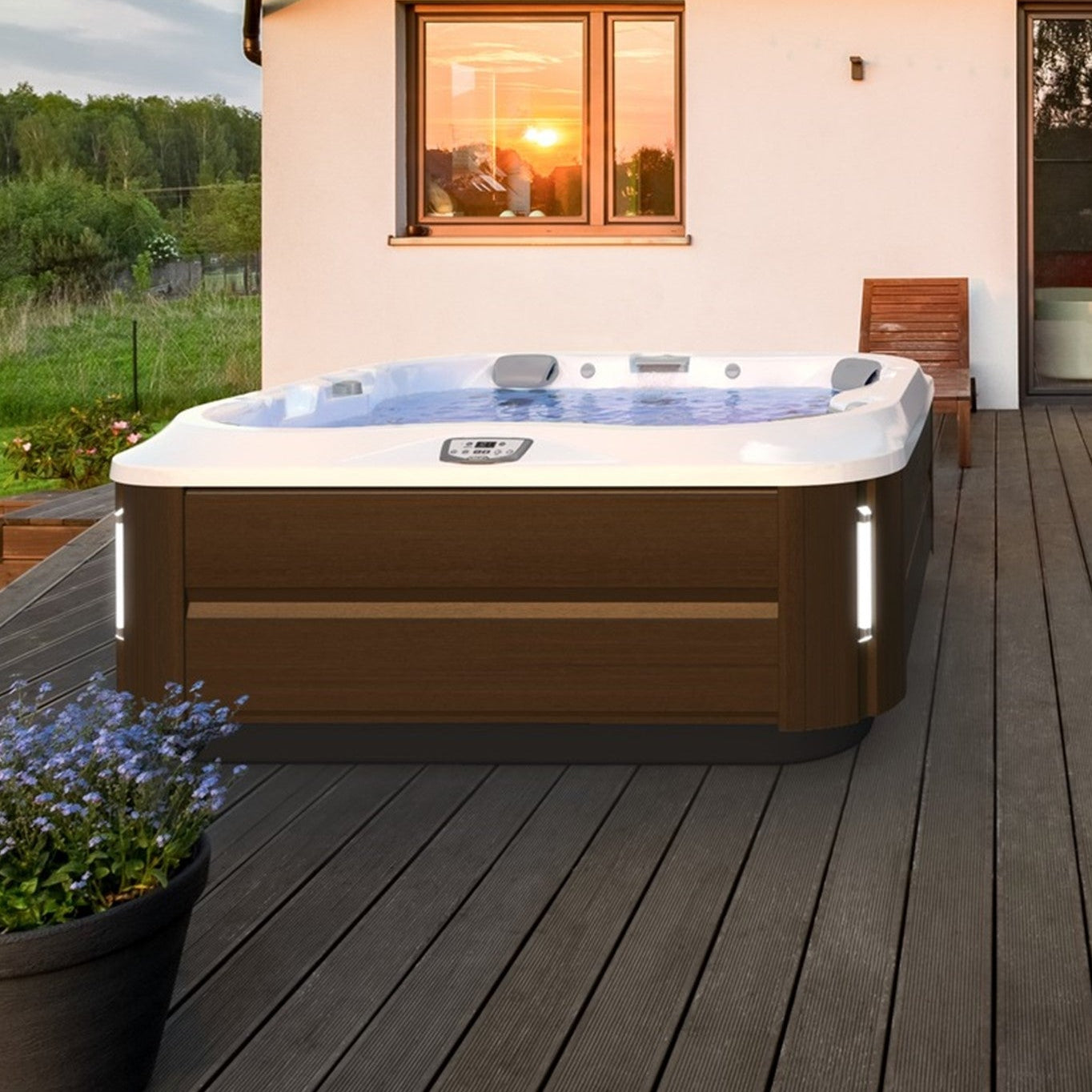 Jacuzzi's J355IP Hot Tub | Outdoor Living