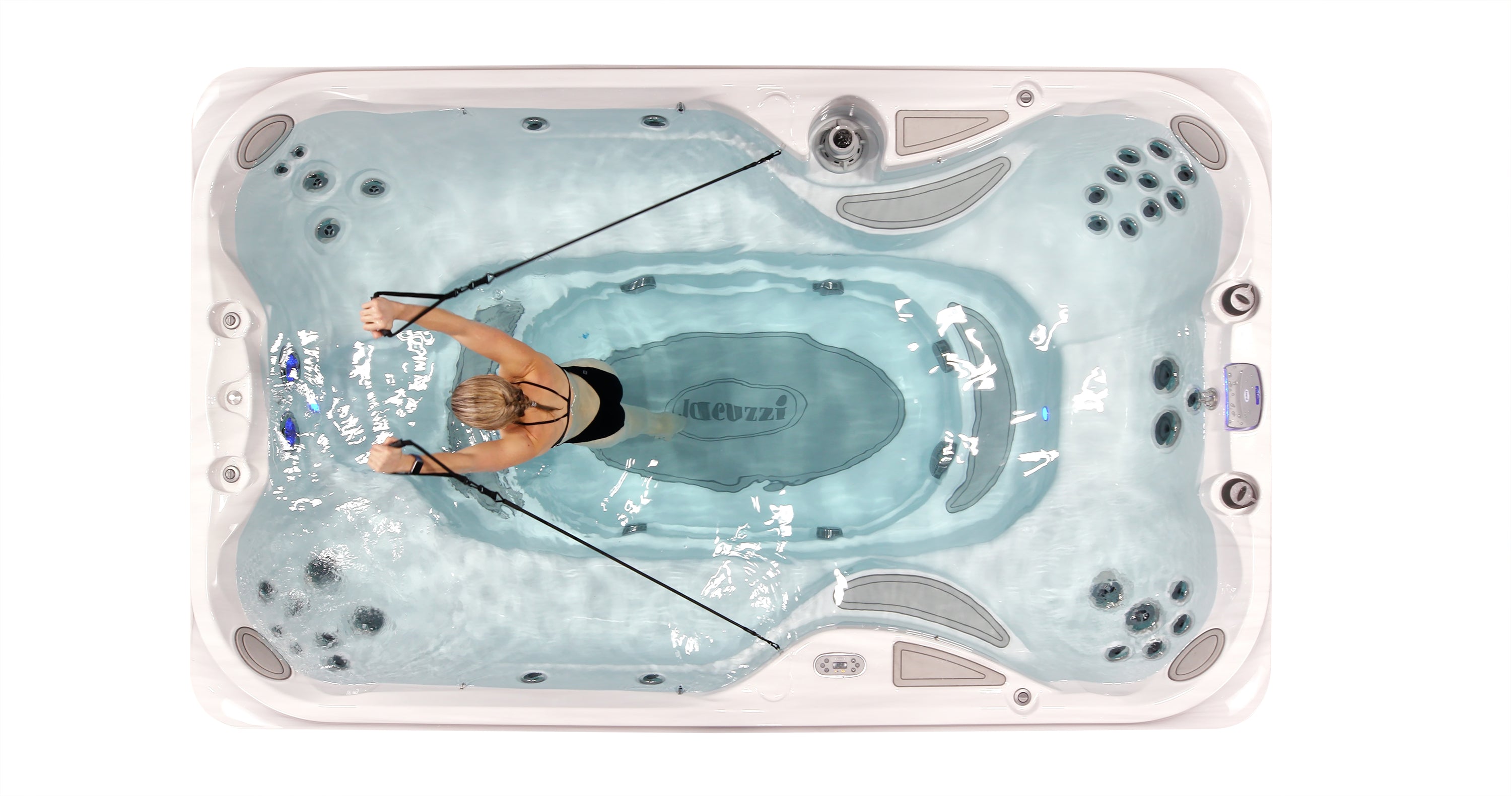 Jacuzzi® PowerPlay™ J-13™ Swim Spa | Outdoor Living